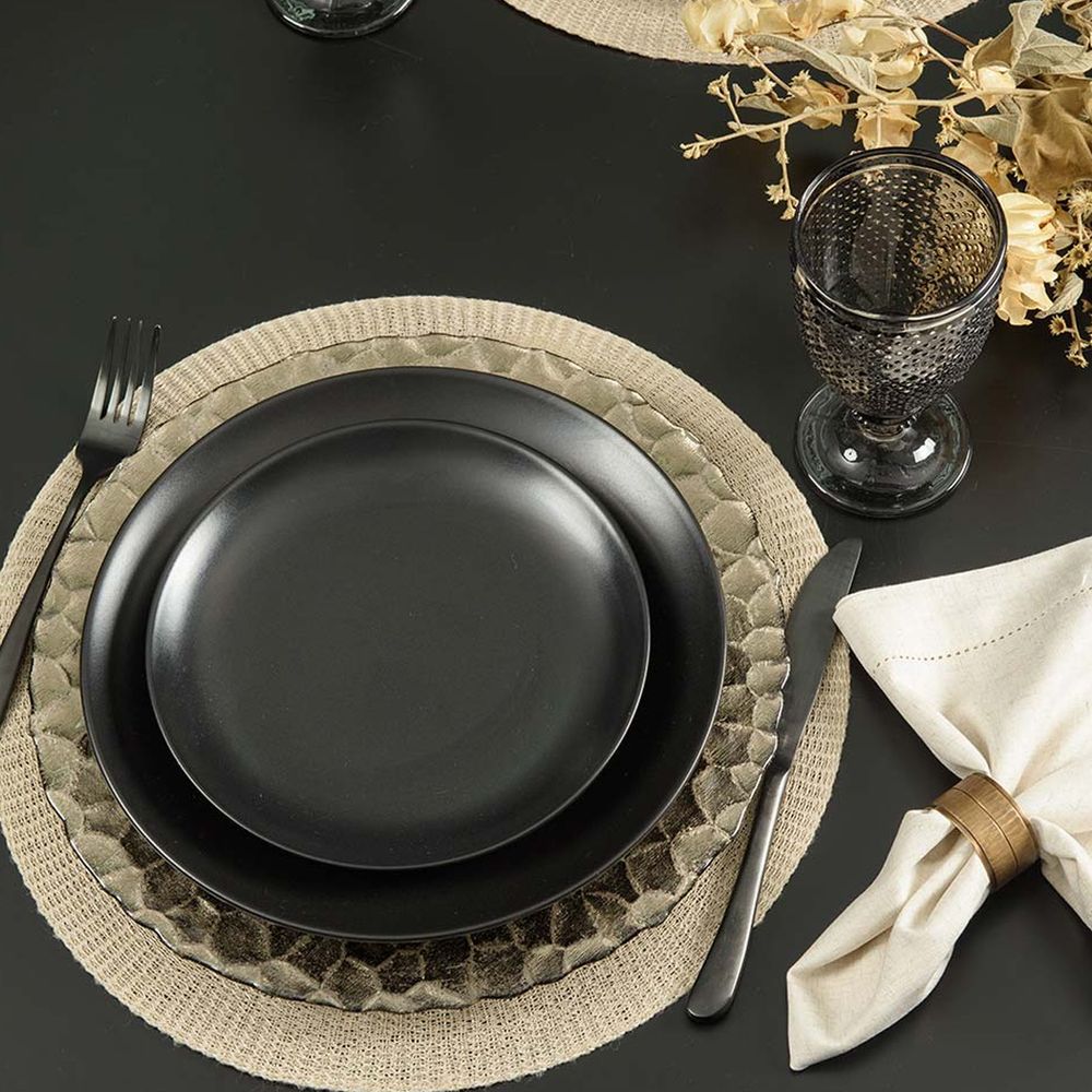 Jogo com 4 Argolas de Guardanapo Complement 4 Pcs Texture Copa&Cia ...